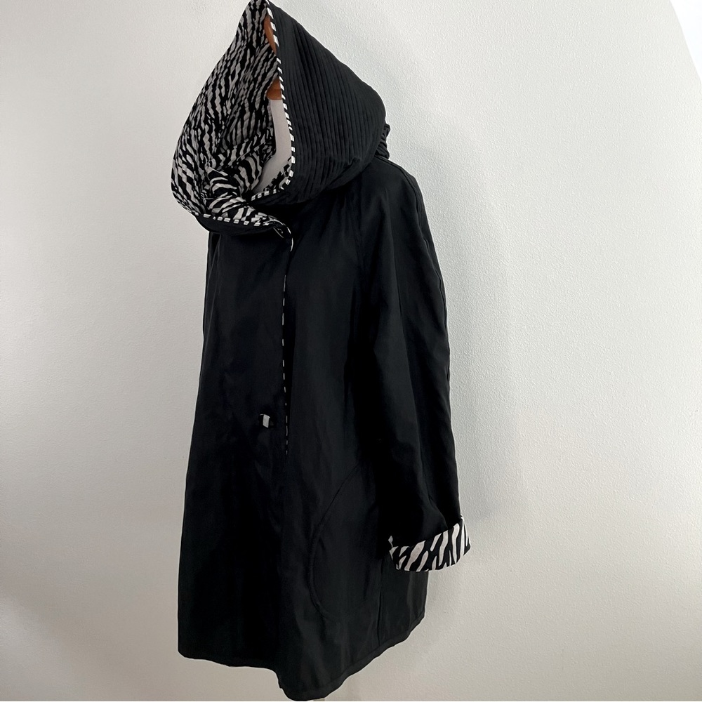 Reversible Hooded Jacket - Gem